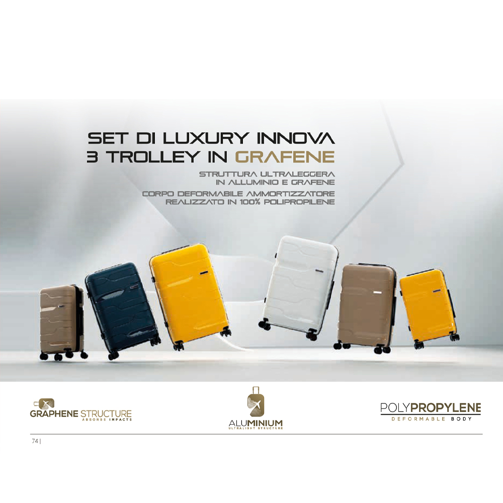 Set Luxury Innova 3 valigie White – Ermes